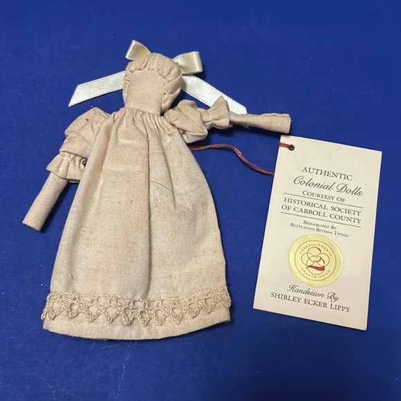 Vintage | Toys | Handsewn Reproduction Colonial Doll | Poshmark